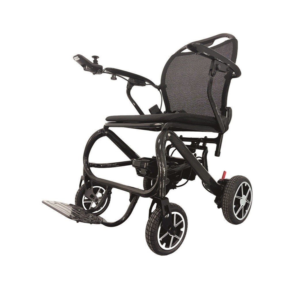 Foldable Electric Wheelchair Disabled And The Elderly's Lightweight ...